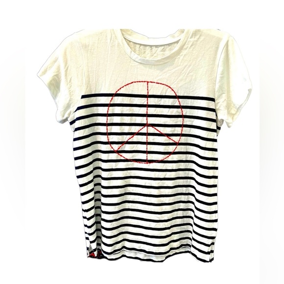 Sundry | Tops | New Sundry Peace Sign Patriotic Tee | Poshmark